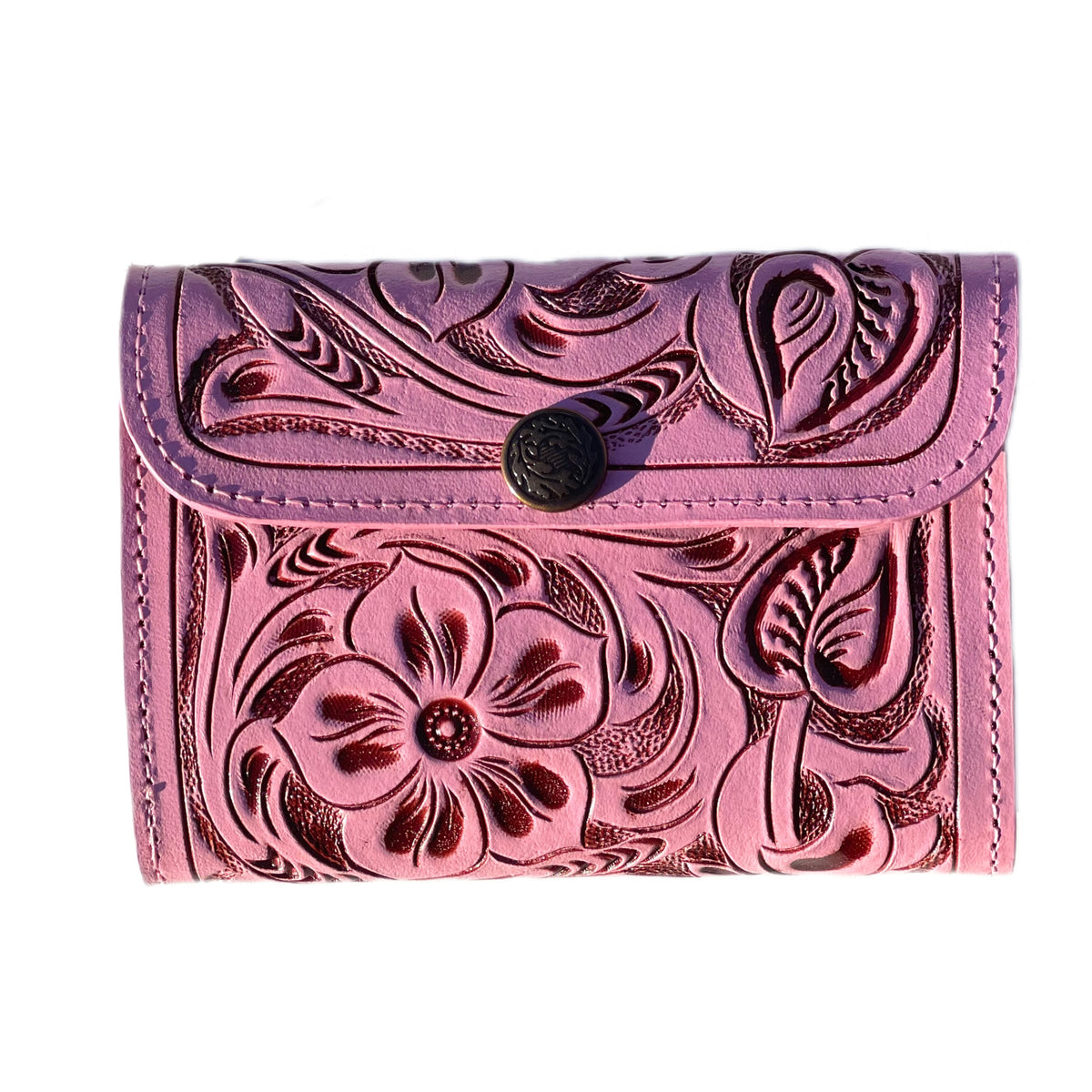 FLORAL WALLET - PINK — Dahliaartesanal.com